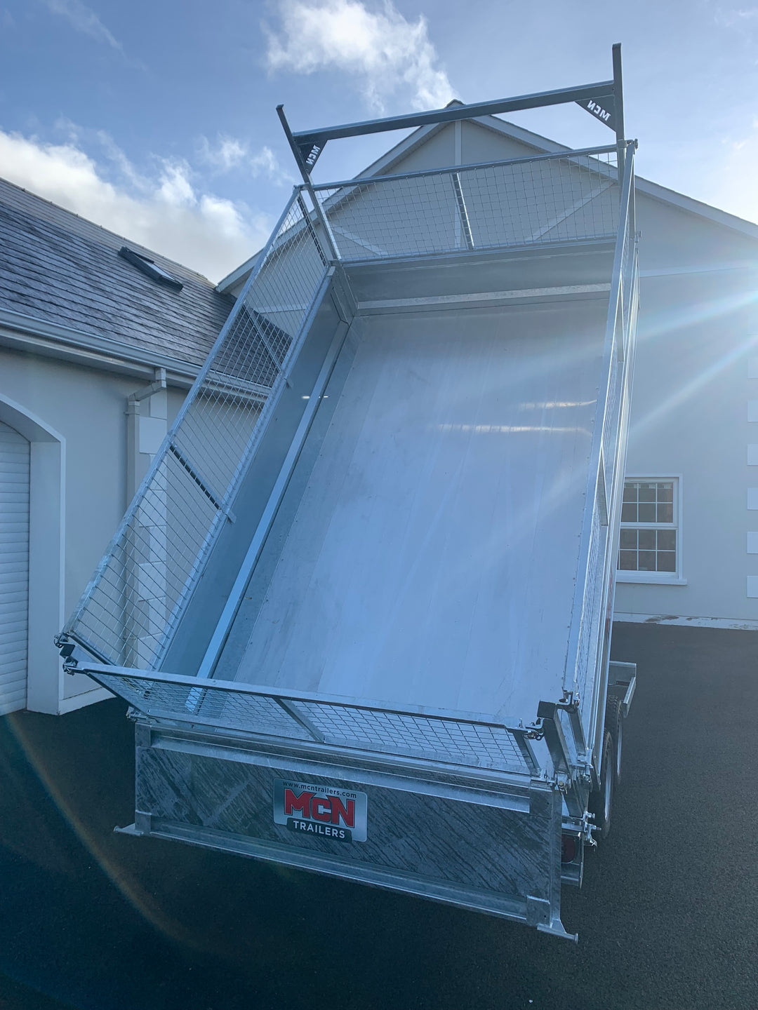 10ft Tipper Trailer – MCN Trailers