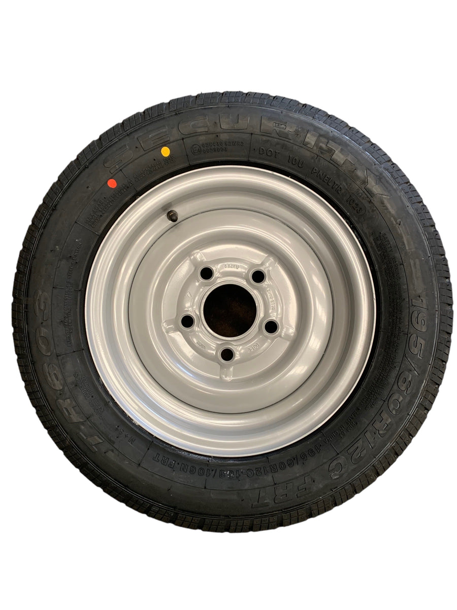 195/60/R12 wheel & tyre assembly – MCN Trailers
